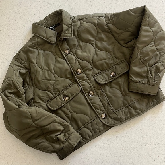 mine | Jackets & Coats | Short Quilted Jacket | Poshmark